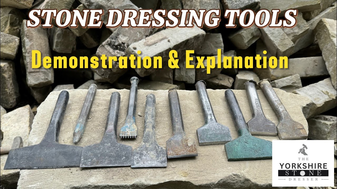 Stone Working Tools - Explanation & Demonstration - YouTube