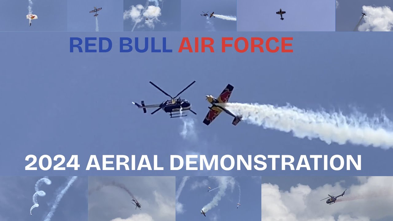 Red Bull Aerobatics Aerial Demonstration (2024 Charleston Airshow ...