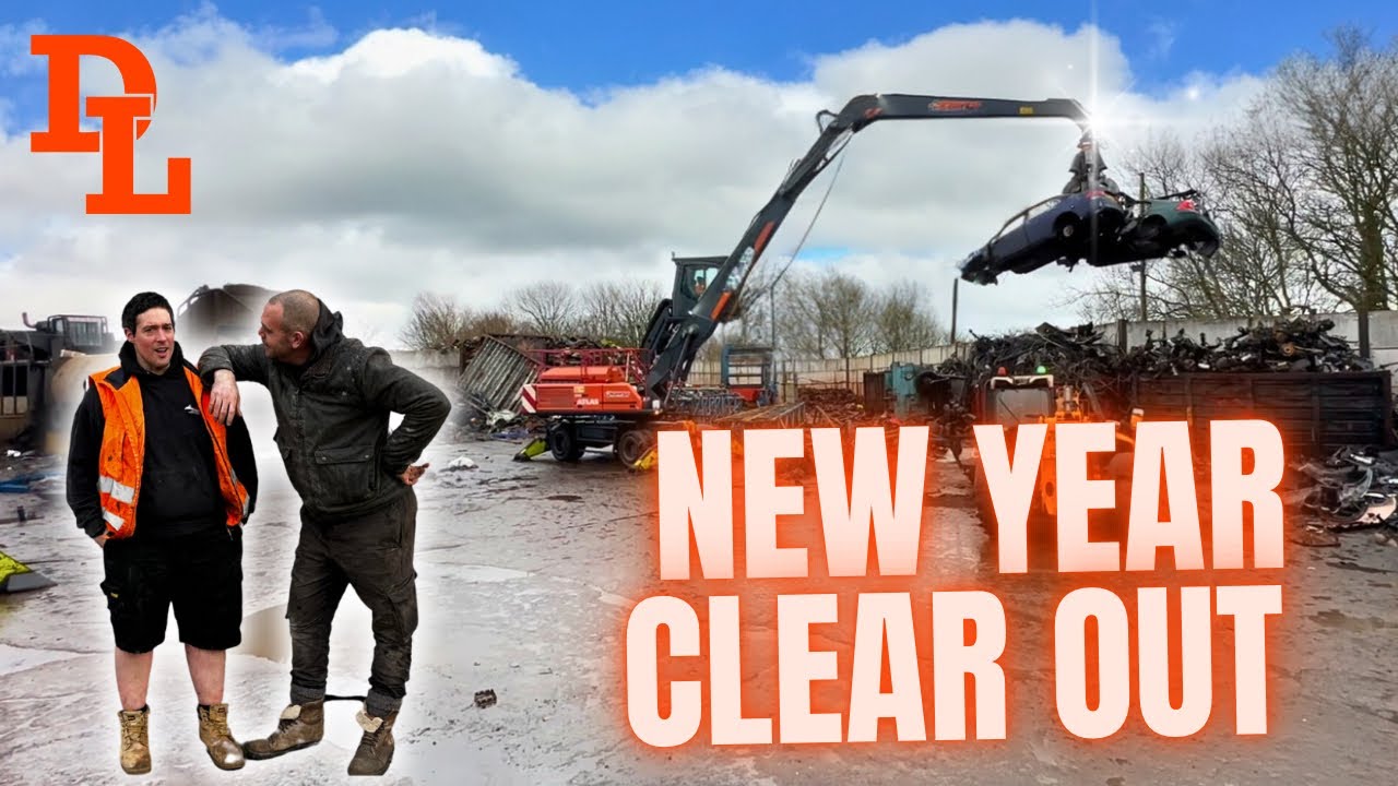 New Year Scrap Yard Run - Getting back to work - Ready to smash 2025 ...