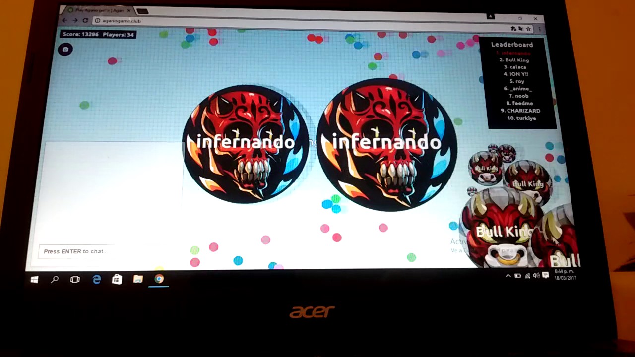 Kiko llega al top 1 en Agar.io - YouTube