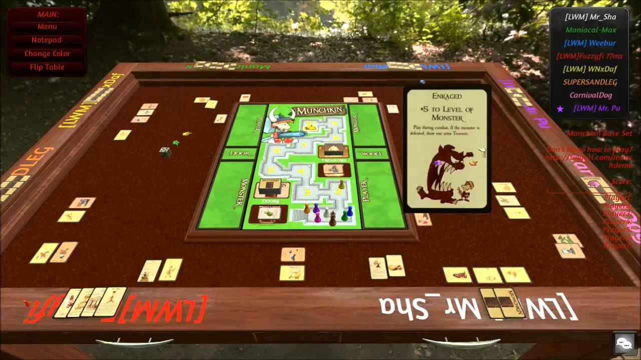Let's Procrastinate with Tabletop Simulator (Munchkin)-S03 Fuzzy vs ...