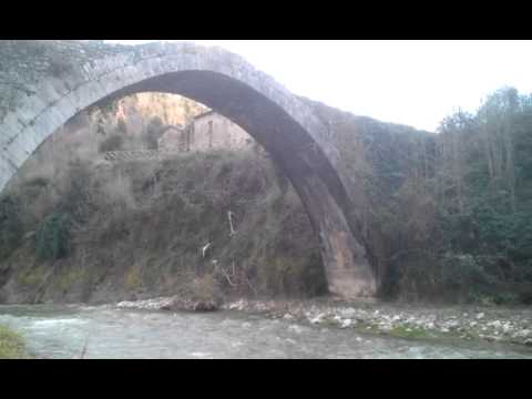 Ponte Romano sul fiume Savuto località Scigliano (CS) - YouTube