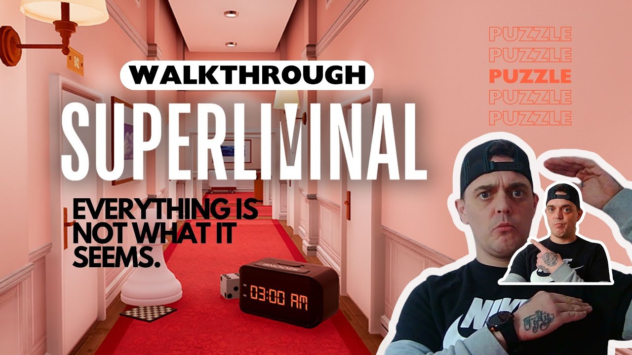 Superliminal Pt 1 PERCEPTION IS REALITY, craziest puzzle game! #fyp # ...