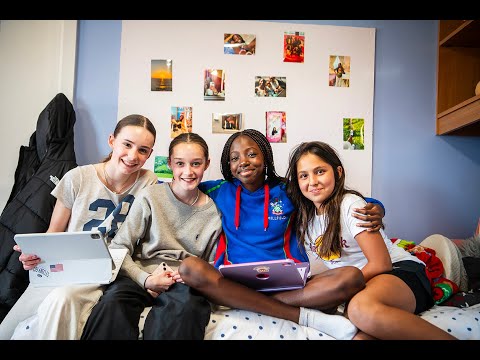 Take a tour of a girls boarding house at Millfield Prep