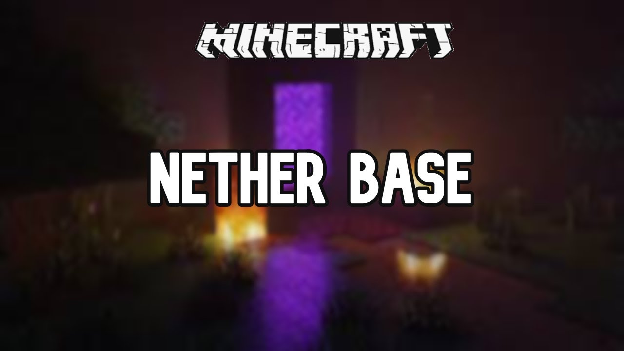 Minecraft: Nether Base Design - YouTube
