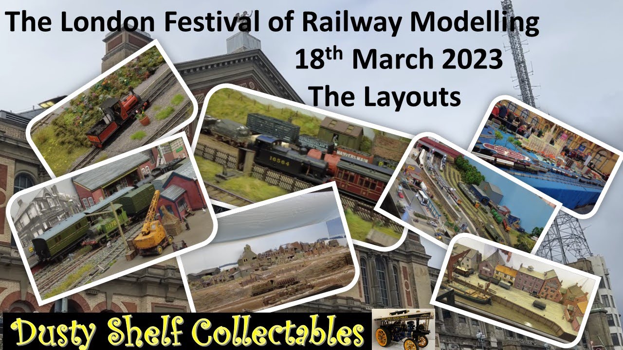 London Festival of Railway Modelling April 18th 2023 Alexandra Palace ...