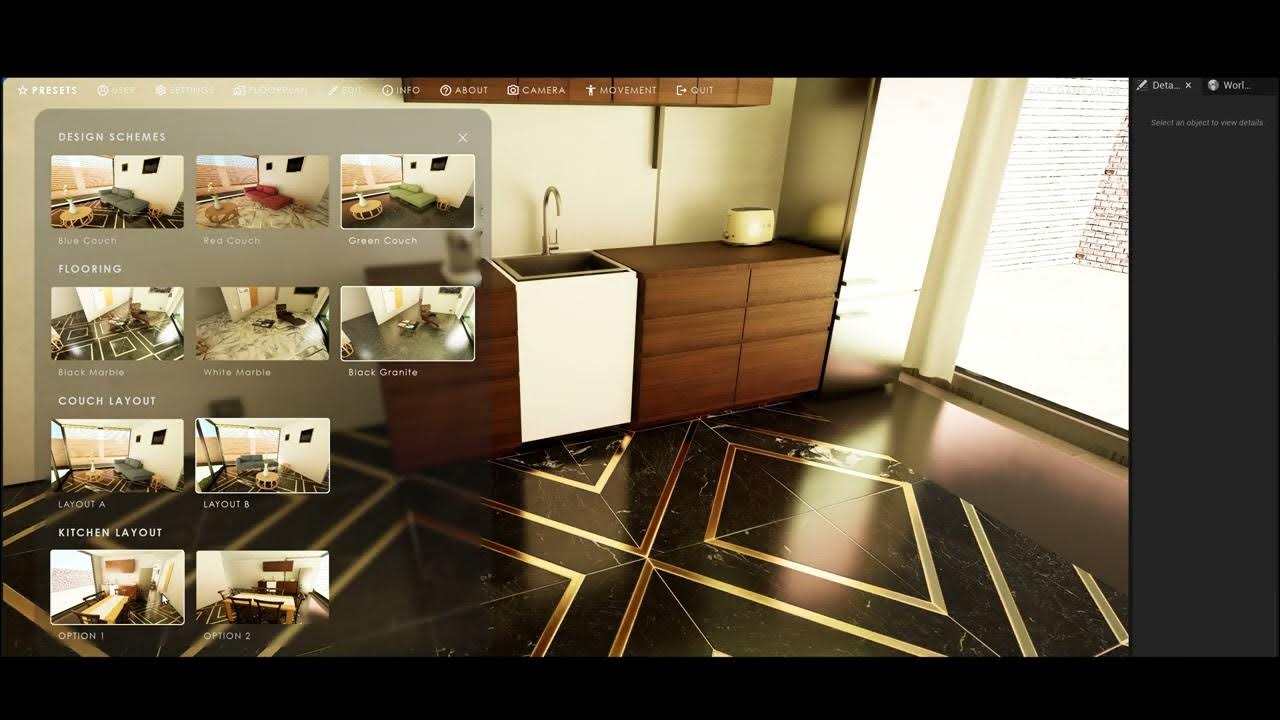 Unreal Engine 5 Archviz Interactive real-time - YouTube