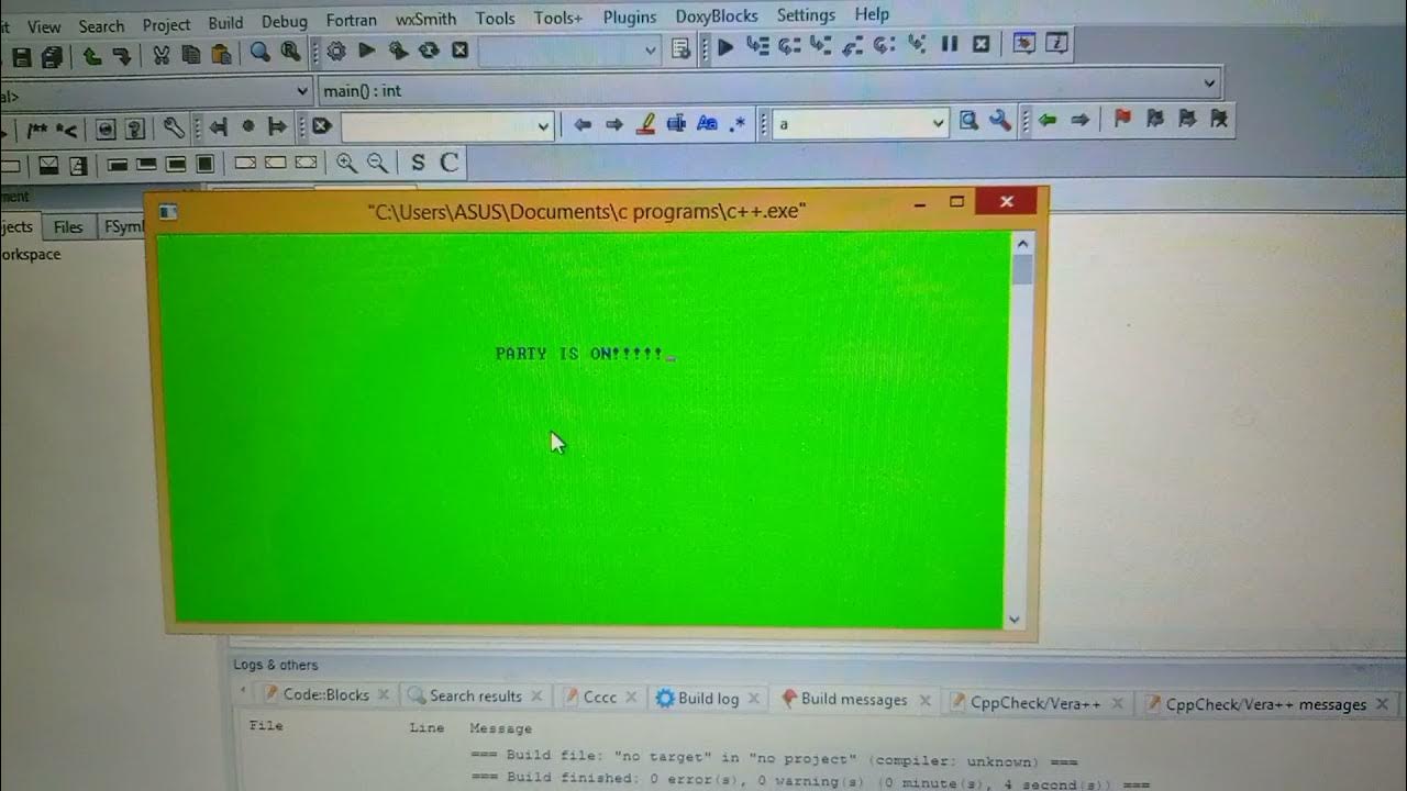 #c #programming#codingtricks changing background colors in c ...