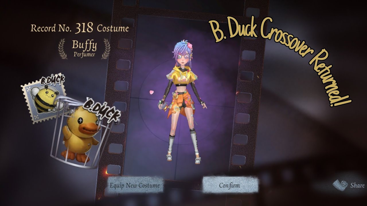 Identity V 』| Celebrating The B. Duck Crossover Return With ''Buffy ...