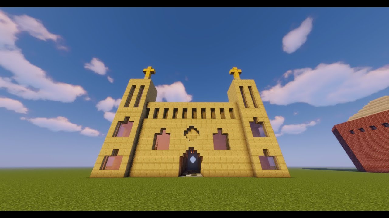 Exploring historical buildings in Minecraft! Ep6 Notre Damme cathedral ...