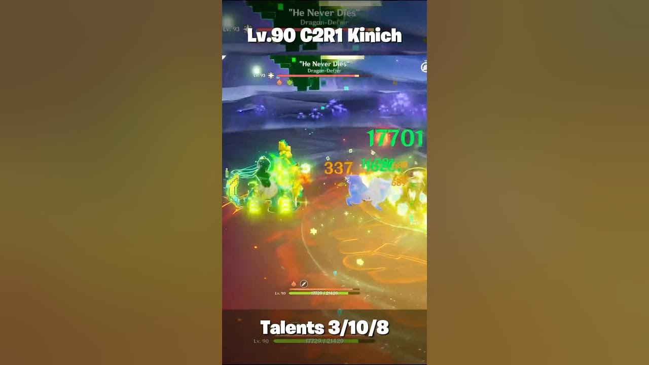 C2 Kinich Vs He Never Dies | Genshin Impact #kinich #genshinimpact # ...