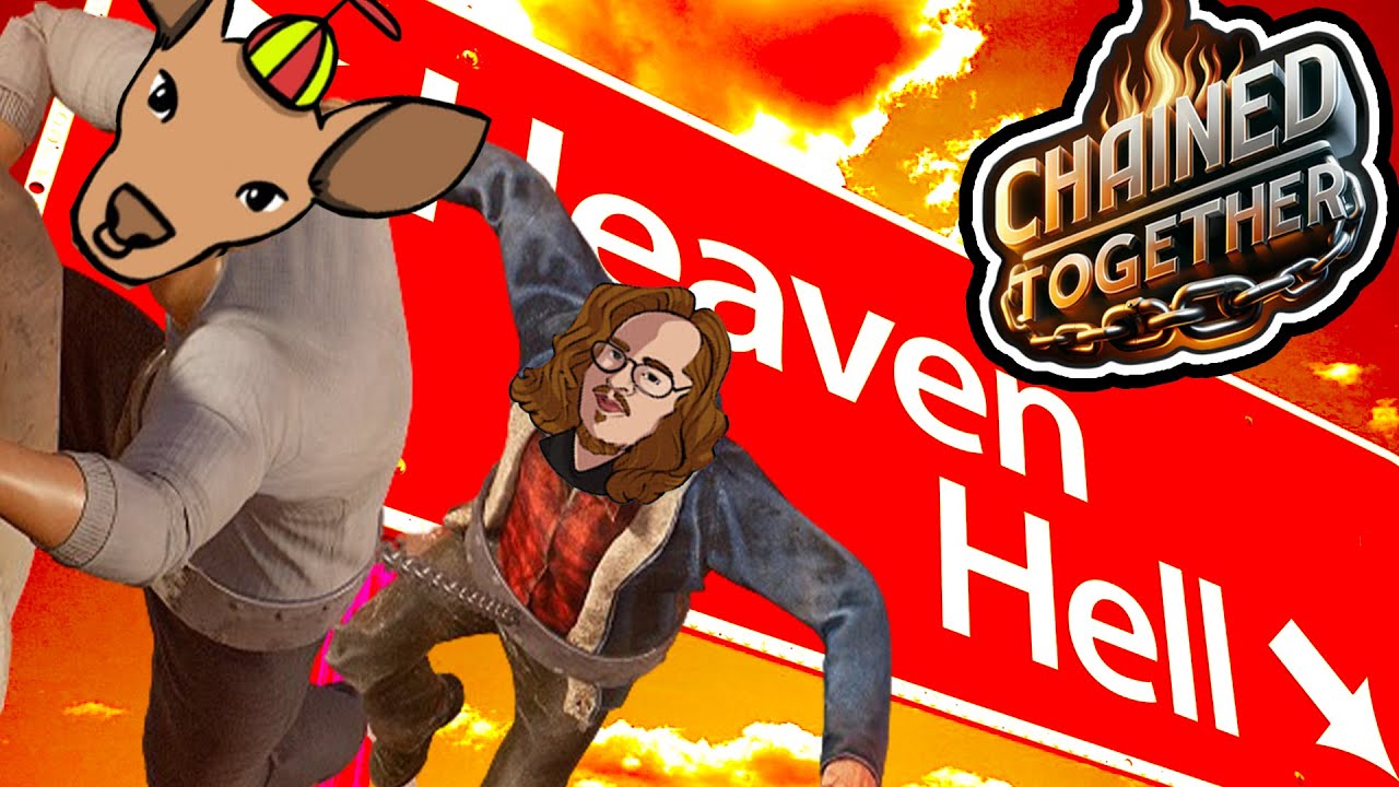 ONLY UP BUT WITH CHAIN | Chained Together w/ @krazyplaysgames Part 1 ...