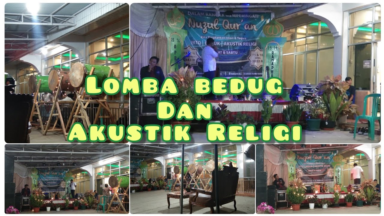 Kegiatan di Bulan RAMADHAN // Lomba Bedug dan Akustik Religi - YouTube