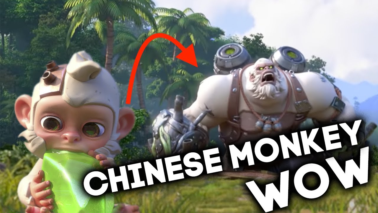 Chinese monkey pt1. Monster in the jungle - YouTube