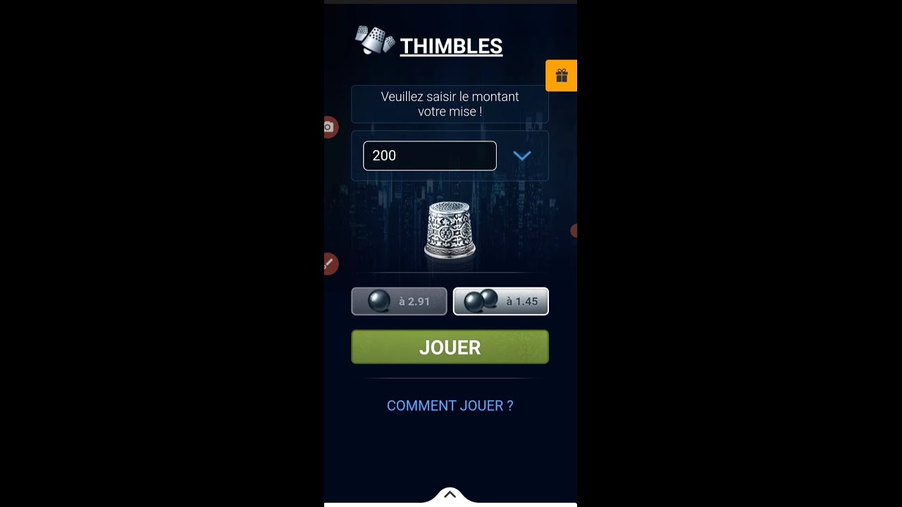 Thimbles New version nice hack 😊 - YouTube