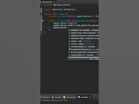 ASMR Coding Chess in 15 seconds: The queen - YouTube
