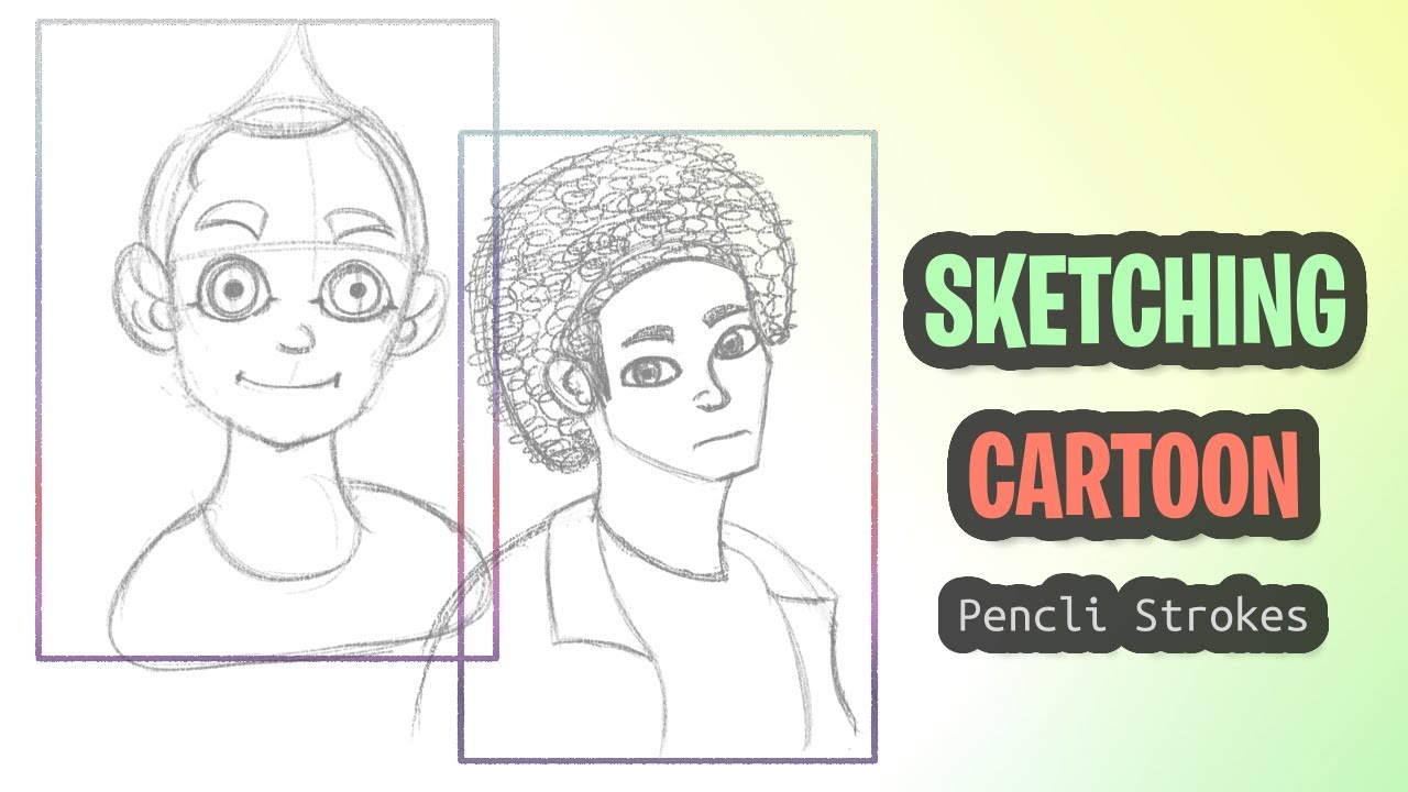 Sketching Cartoon Character - The Art of Observation - YouTube