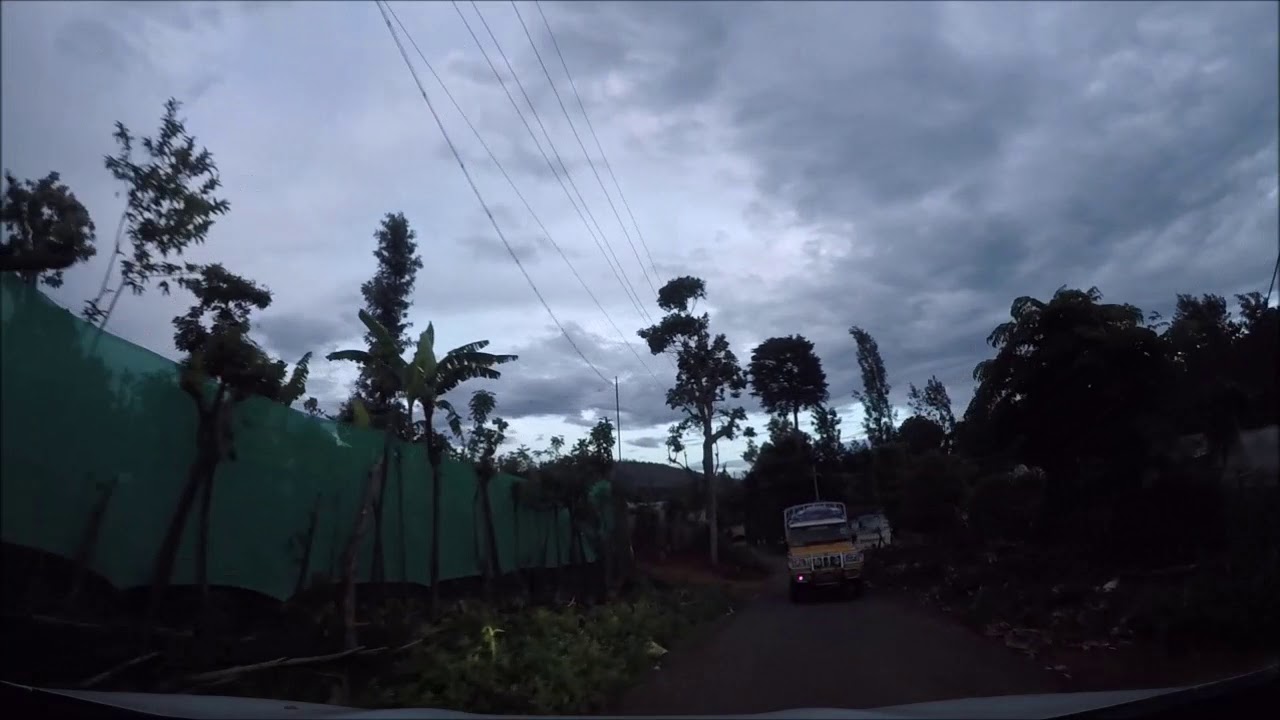 72 Pachalur to Kodai turn off - YouTube