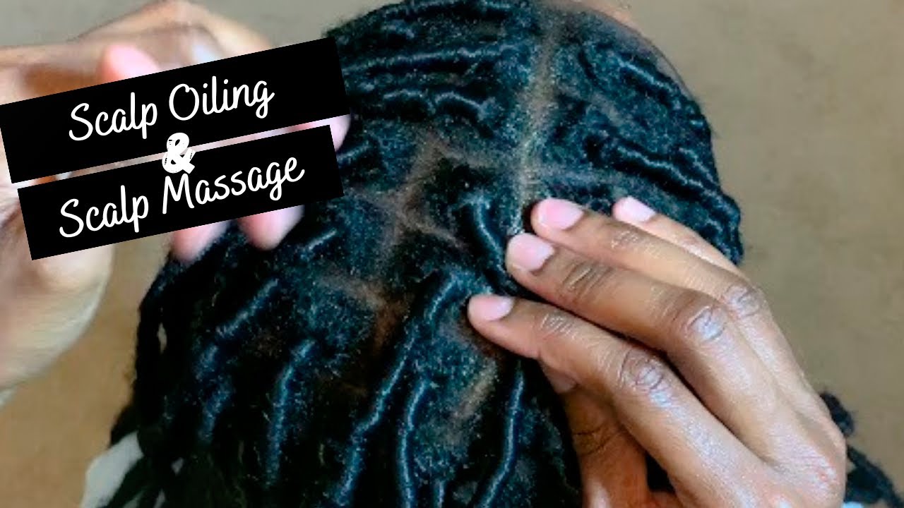 ASMR | Oiling Scalp, Hair Play & Relaxing Scalp Massage - YouTube