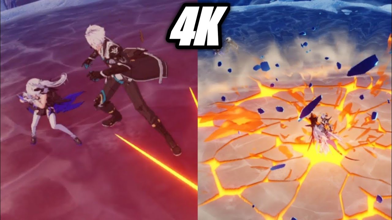 Authority Of Finality Kevin VS Will Of Stigmata Kevin 4K! Honkai Impact ...
