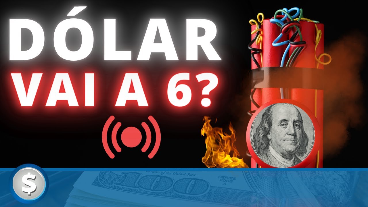 LIVE #5! DÓLAR DISPARA! Rumo aos 6 Reais? Gráficos e expectativa. - YouTube