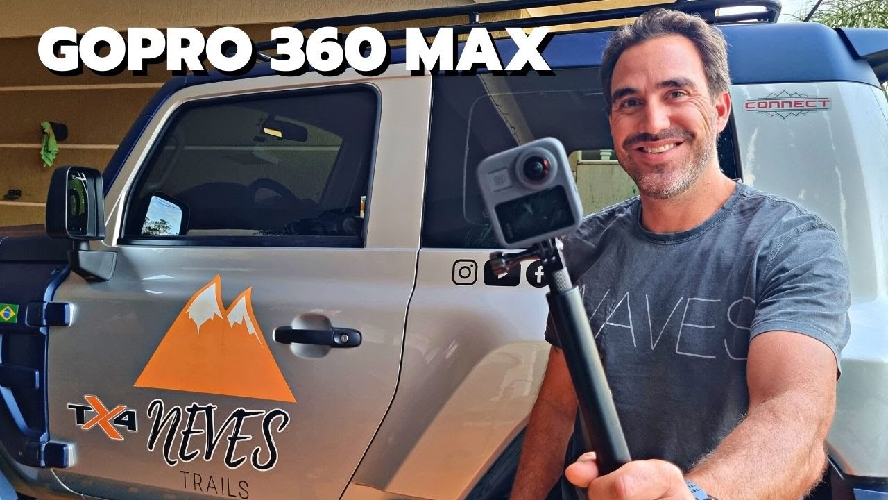 GOPRO 360 MAX! A nova câmera do canal! - YouTube