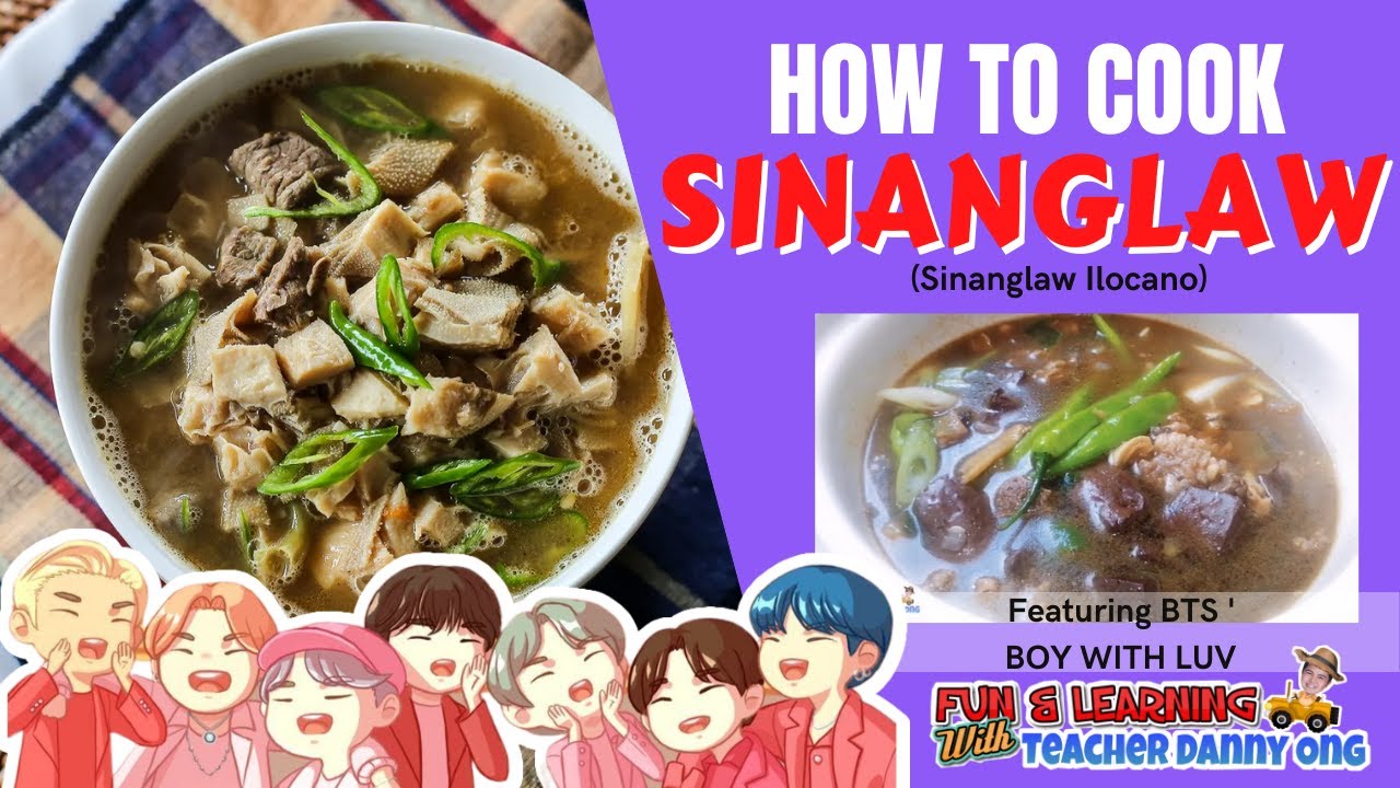 HOW TO COOK SINANGLAW - YouTube