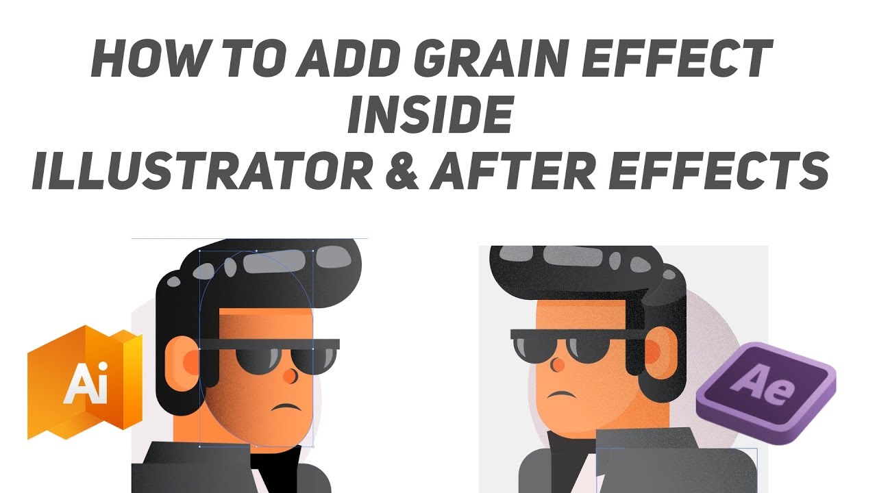 Livestream 08.10.2018 | Adding grain effect in Adobe Illustrator ...