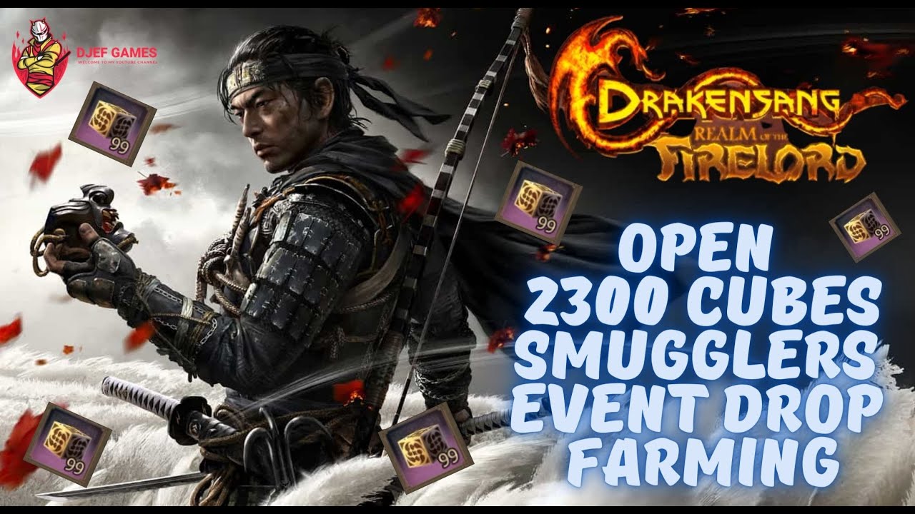 Drakensang Online, Open 2300 Cubes, Smugglers Event, Drop, Farming ...