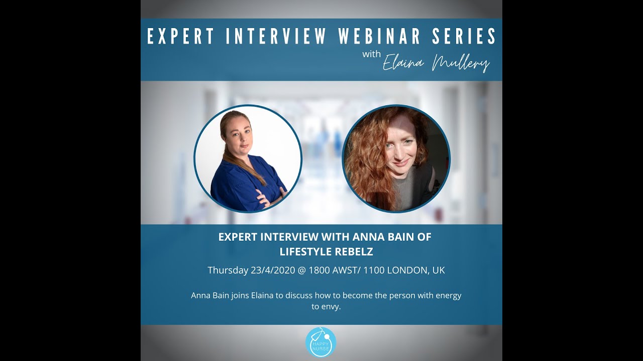 Expert Interview with Anna Bain of Lifestyle Rebelz. - YouTube