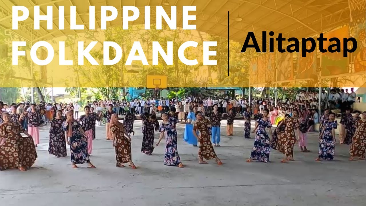 Philippine Folkdance - Alitaptap/Performed by grade 12 HUMSS - YouTube