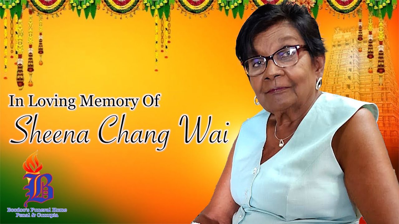 Sheena Chang Wai Funeral Service - YouTube