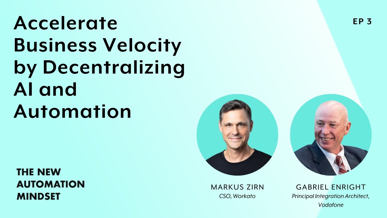 Gabriel Enright, Vodafone | Decentralizing AI and Automation | The New ...
