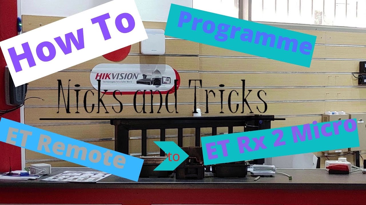 How to Programme ET Remote to ET 2ch Micro receiver - YouTube