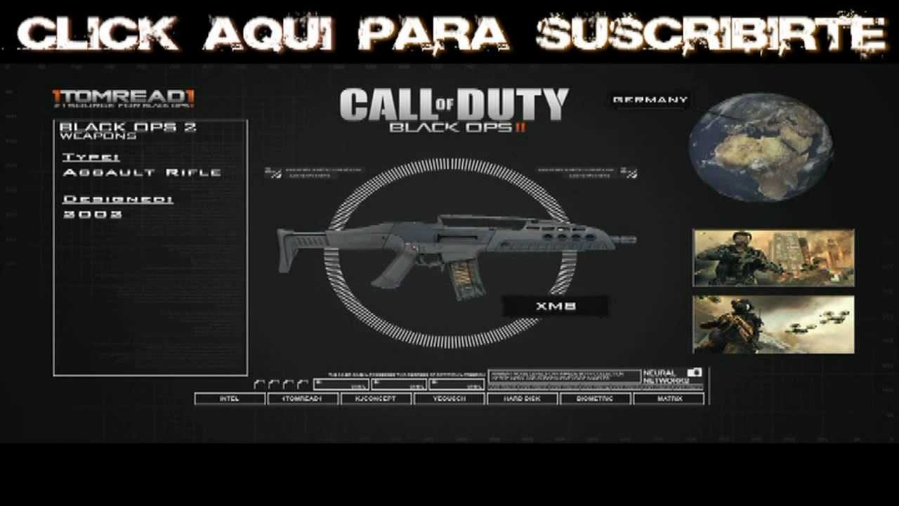 Informacion de la arma XM8 Black Ops 2 | Especial 20 Videos Sub. - YouTube