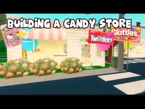 BUILDING A BLOXBURG CANDY STORE! (Ep 1) - YouTube