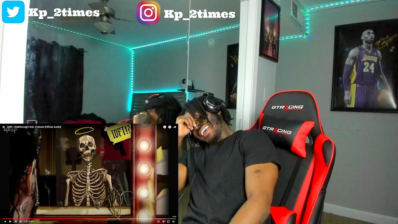 GRIP - Walkthrough! feat. Eminem REACTION - YouTube
