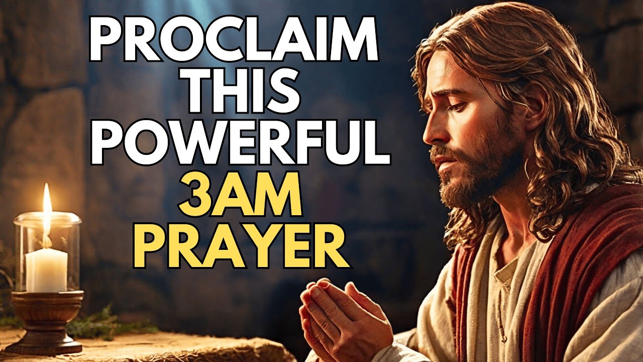How to Pray When You Wake Up At 3AM | Walking with Jesus - YouTube