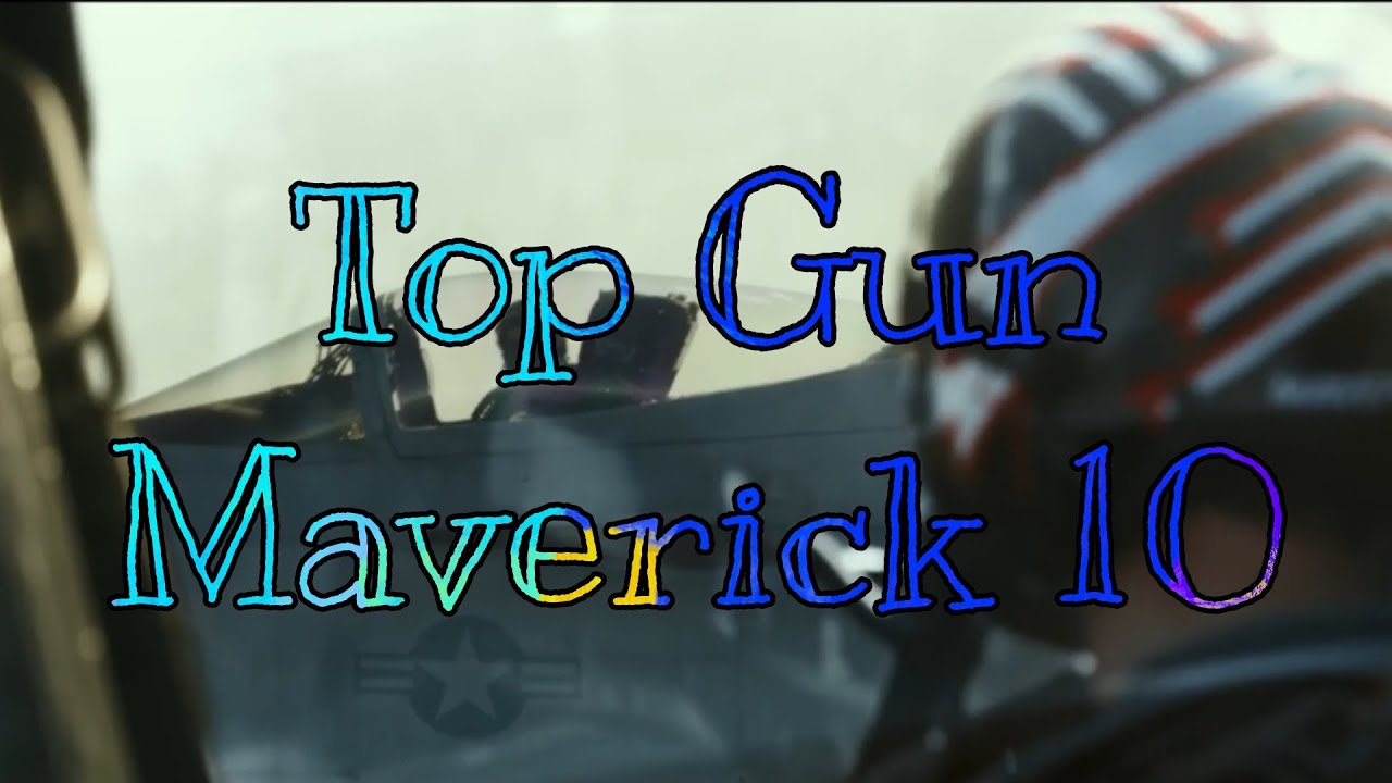 Top Gun:Maverick (2022)- Hangman Saves Maverick &Rooster scene reverse ...