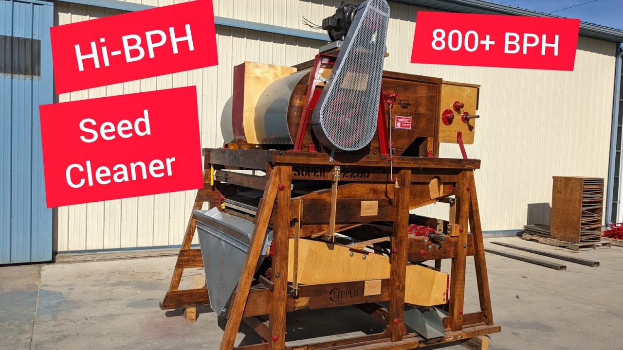 Clipper Super 228 Seed Cleaner - For Sale - More In Stock - YouTube