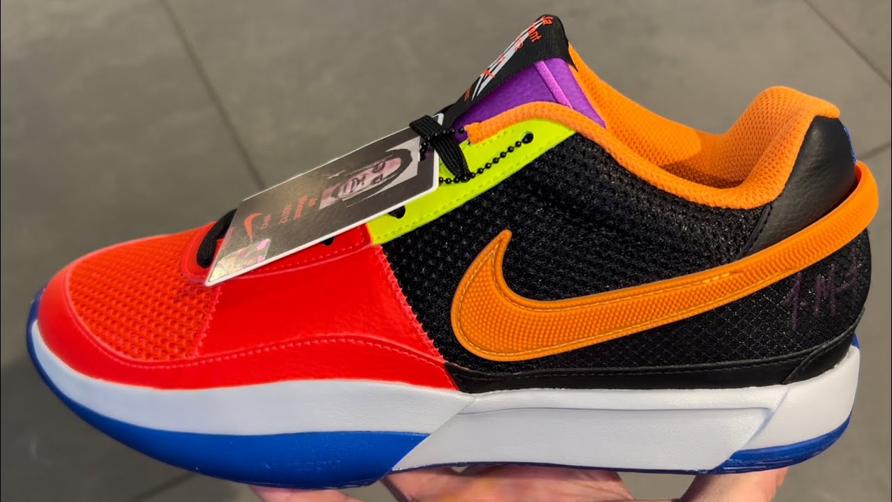 Nike Ja 1 All Star Multicolor Basketball Shoes - YouTube