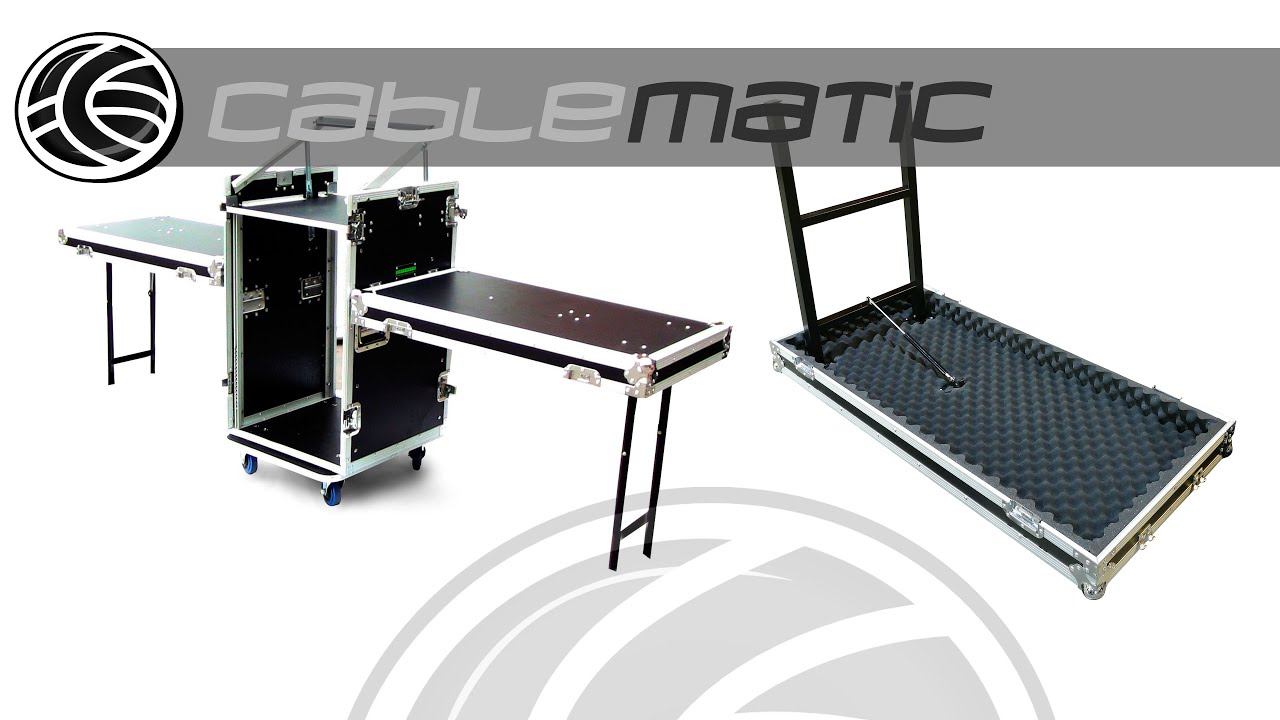 Mesa de control audiovisual rack 19 RackMatic distribuido por ...