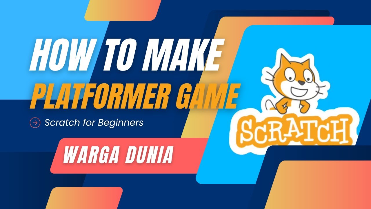 How to make a Platformer Game in Scratch - Scratch for Beginners - YouTube