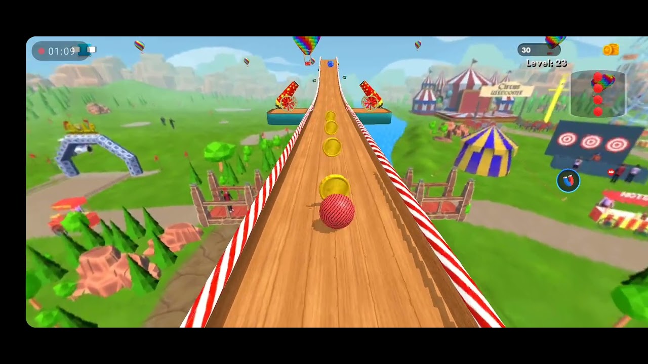 Sky Ball Jump - Going Ball 3D Levels 21-25 Completed 💖⚽ ️ Gyro sphere ...