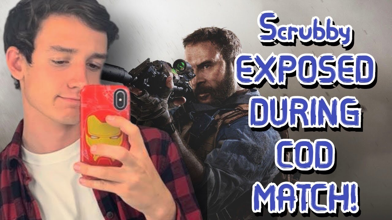 YOUTUBER SCRUBBY EXPOSED ON COD LIVESTREAM - YouTube