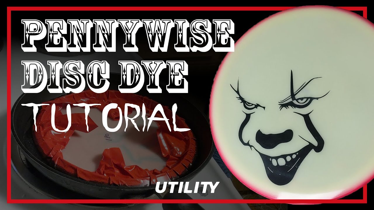 Pennywise Disc Dyeing Tutorial - It Chapter 2 - YouTube
