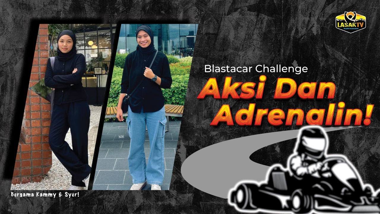 LASAK TV EPISOD 1 : BLASTACAR CHALLENGE - YouTube