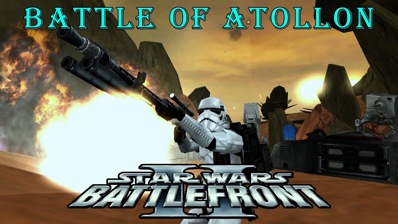 Battle of Atollon - Star Wars Battlefront 2 Mods - YouTube