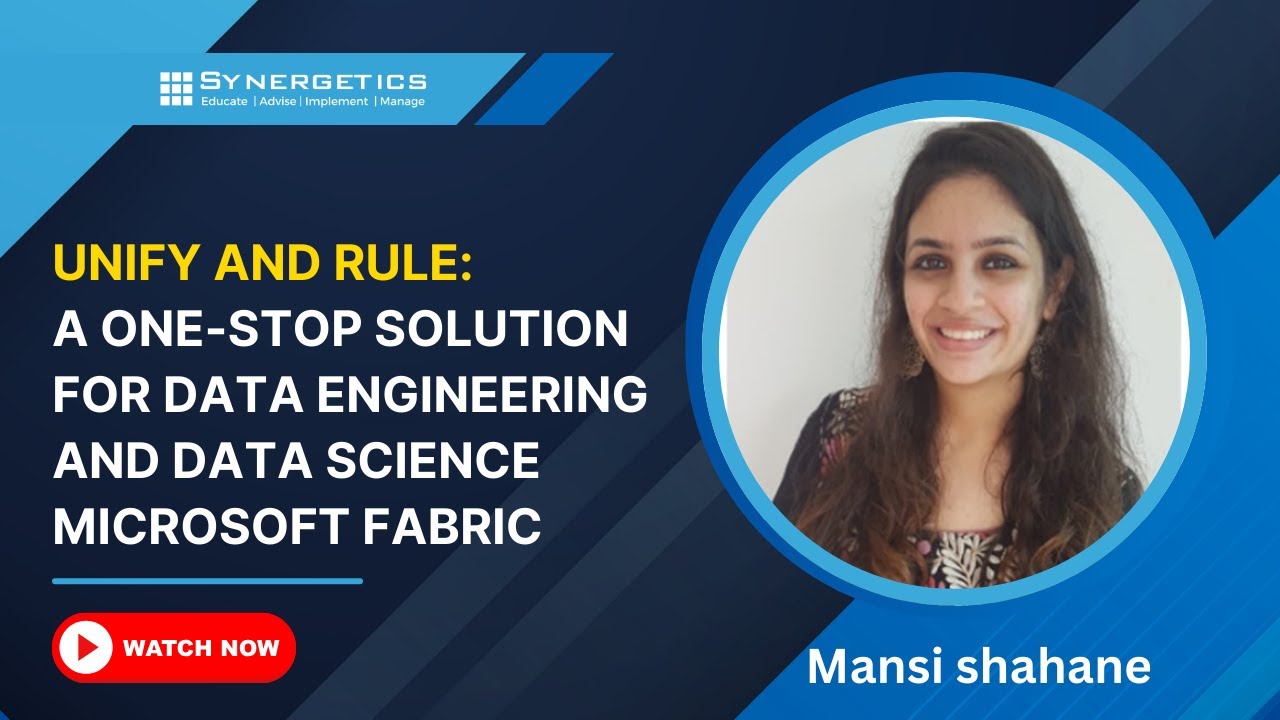 "Unify and Rule: A one-stop solution for Data Engineering and Data ...