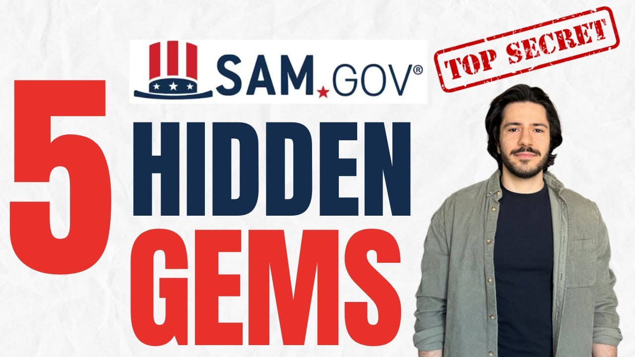 5 Hidden SAM.gov Gems You Need to Know - YouTube